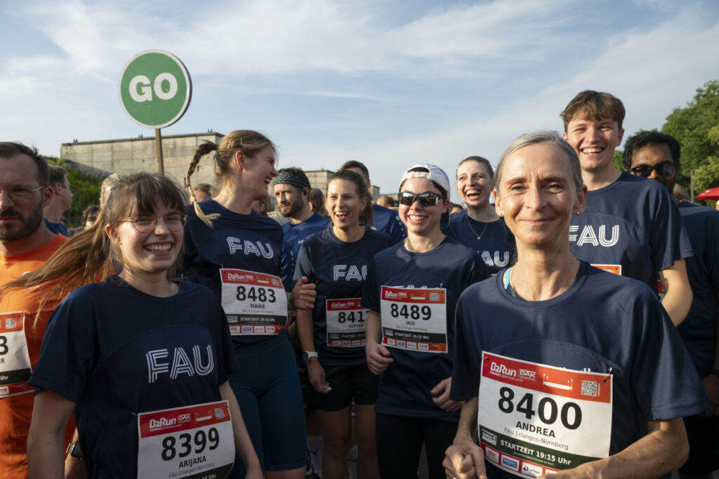 Gemeinsam an den Start beim B2Run in Nürnberg | FAU